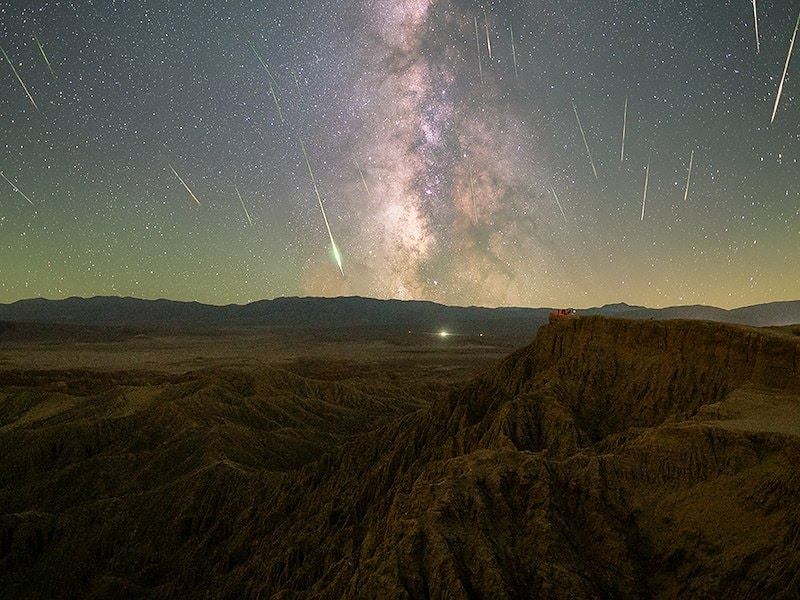 Stargazing During Perseid Meteor Shower at La Casa del Zorro